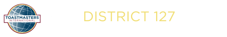 Toastmasters District 127 | Improve public speaking and leadership skills.